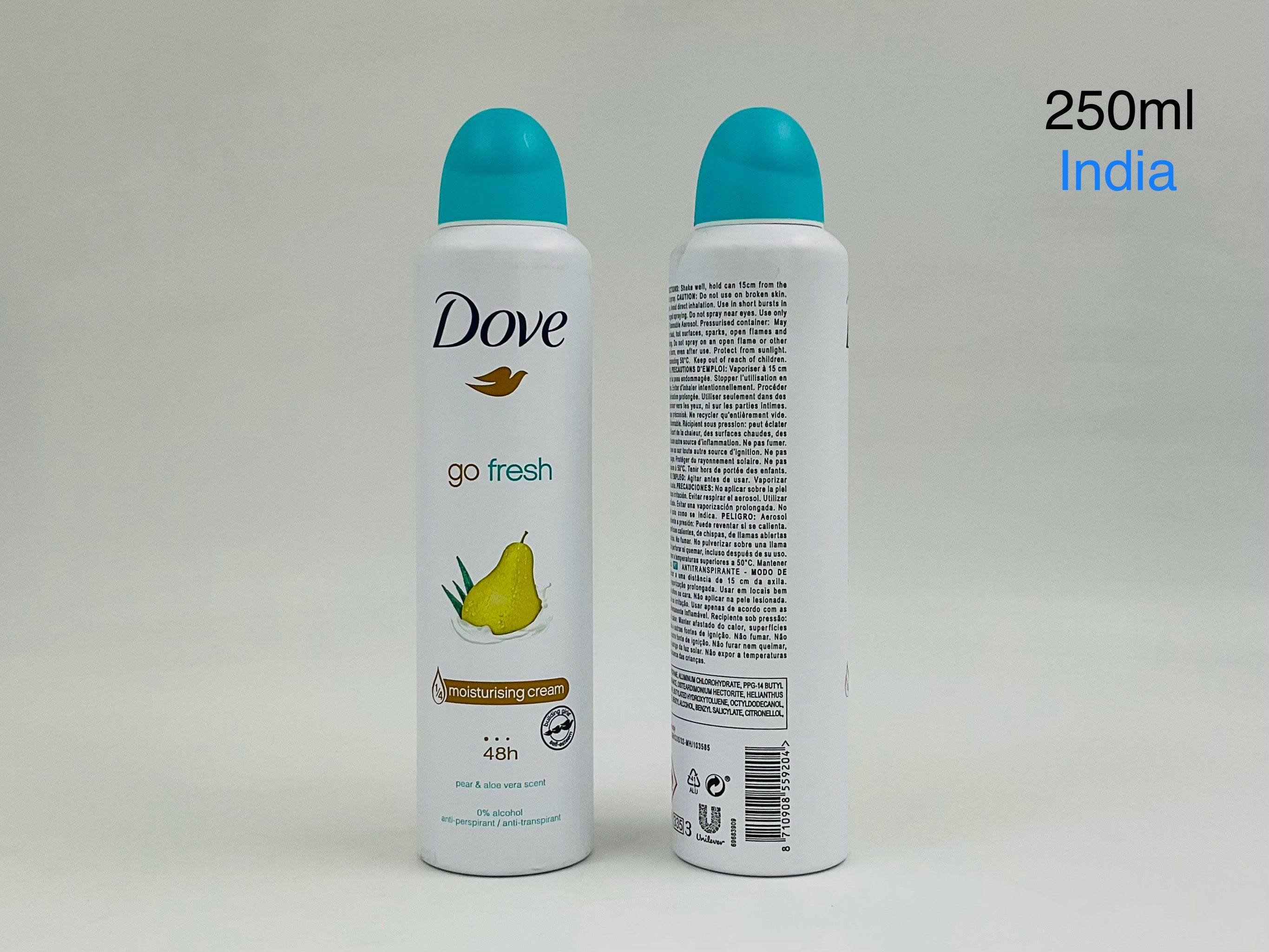Box of Dove Deodorant Spray Indian 250ml – Wholesale | Dove | Tawreed Pro